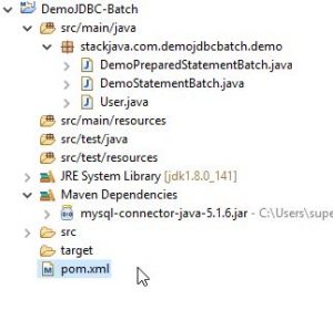 Hướng dẫn Java JDBC, Xử lý batch trong JDBC, Code ví dụ Batch Insert
