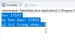 Thuật toán tìm kiếm Rabin Karp, cài đặt rabin karp