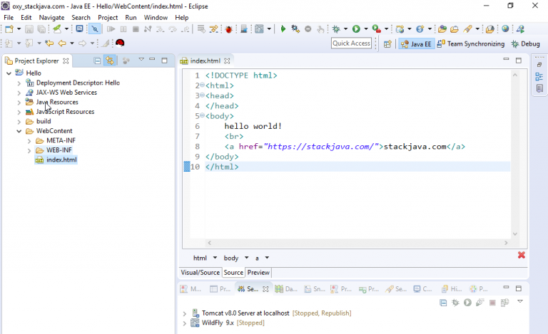 Triển Khai ứng Dụng Java Web Lên Tomcat Stackjava