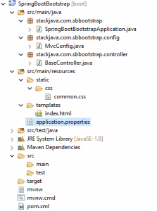 Code ví dụ Spring Boot với Bootstrap, static resource (css/js)