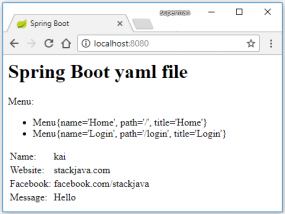 YAML file là gì? Đọc file YAML/yml với Spring Boot - STACKJAVA