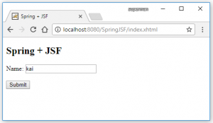 Code ví dụ Spring MVC JSF (Spring với JSF, CDI) - STACKJAVA