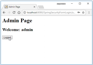Code ví dụ Spring Security, Tạo form login - XML Config - STACKJAVA