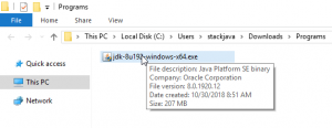 Hướng dẫn cài đặt Java 8 trên Windows - STACKJAVA